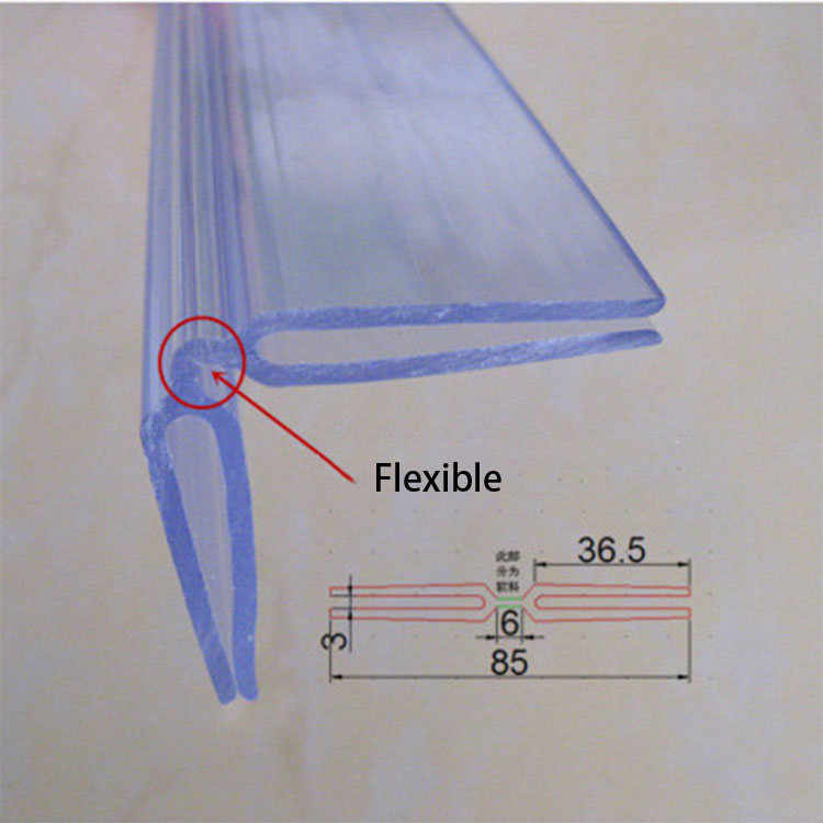 Transparent Continuous Pvc Piano Hinges