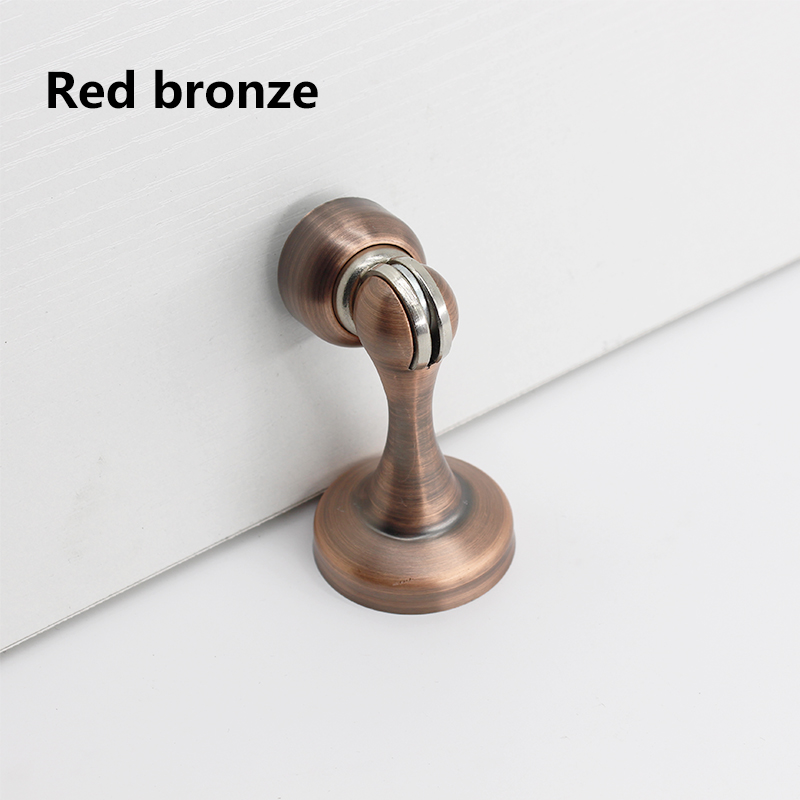 Satin Stainless steel magnetic door stopper