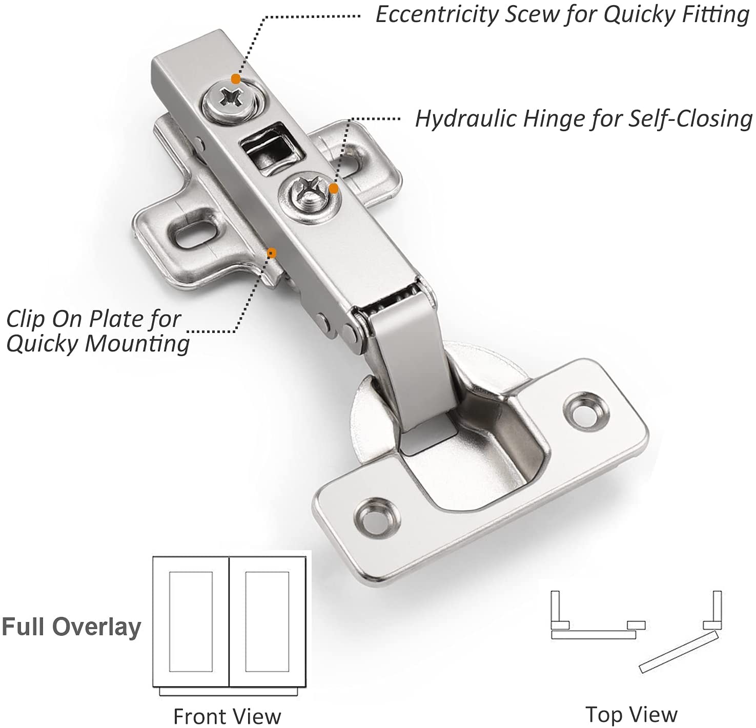 New Hydraulic Hinge DTC Cabinet Hinge